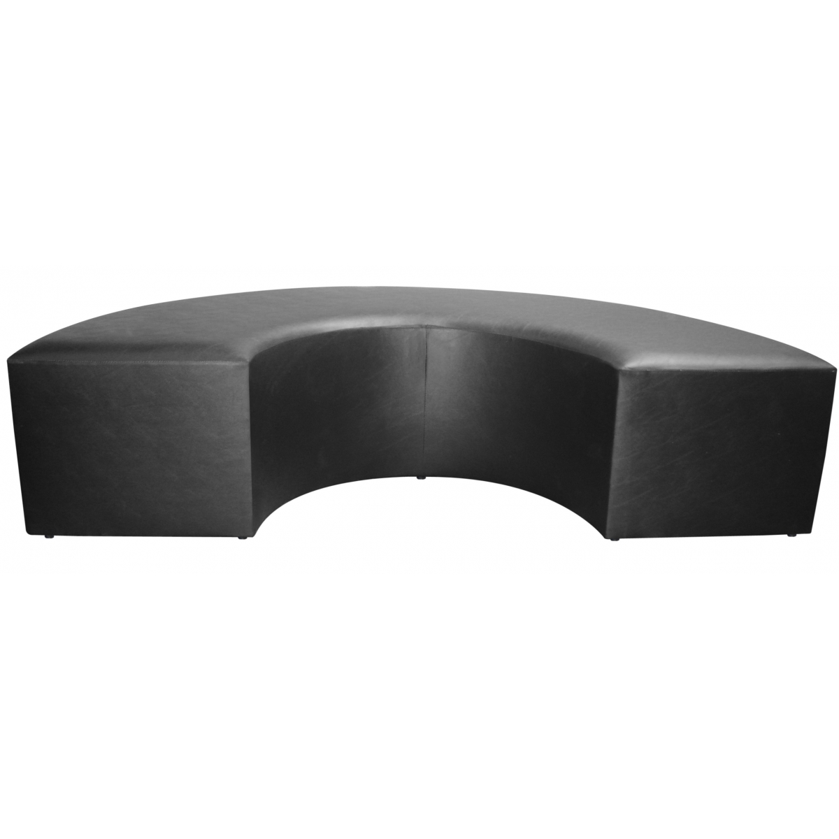 Módulo/Puff Curvo (Meia Lua)- Diversas Cores - Disktem