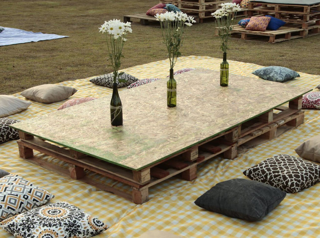 Mesa de Centro Pallet - Disktem Mesa de Centro Pallet - Disktem